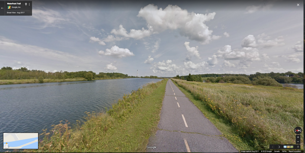 Trek 100km of the Great Lakes Waterfront Trail on Google Maps | Great ...