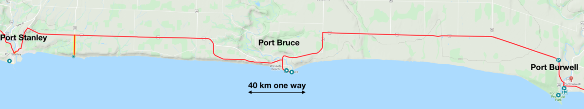 Itinerary- Elgin's Port Burwell to Port Stanley | Great Lakes ...