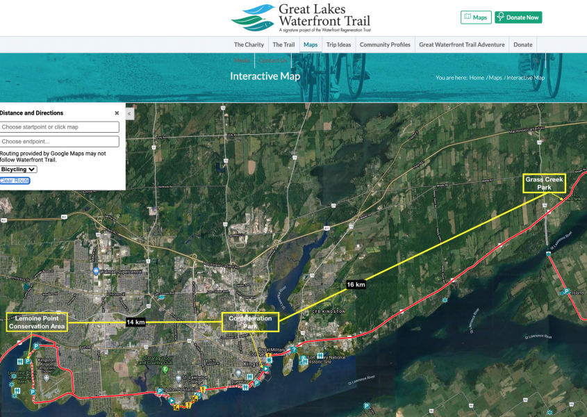 Itinerary-Kingston and Frontenac | Great Lakes Waterfront Trail